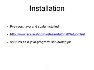 SBT Concepts, part 2 | PPTX | Programming Languages | Computing