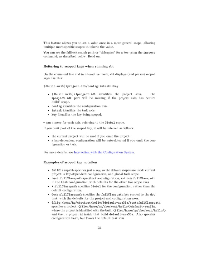 Sbt tutorial | PDF | Operating Systems | Computer Software and Applications