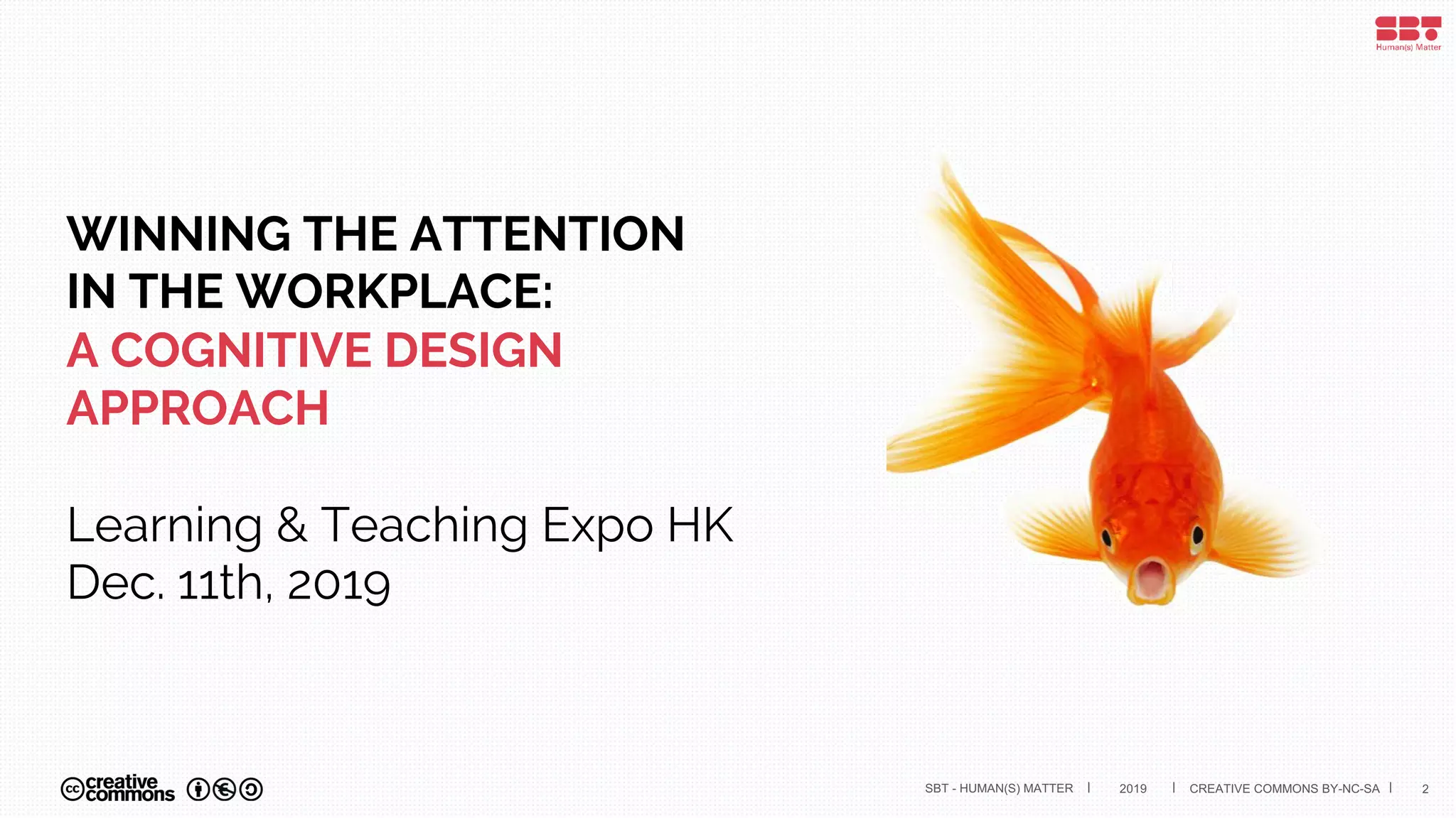 SBT Human(s) Matter - winning attention in the workplace | PDF