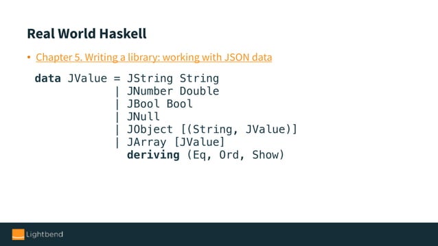 sbt, history of JSON libraries, microservices, and schema evolution ...