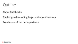 Scaling Databricks to Run Data and ML Workloads on Millions of VMs | PPT