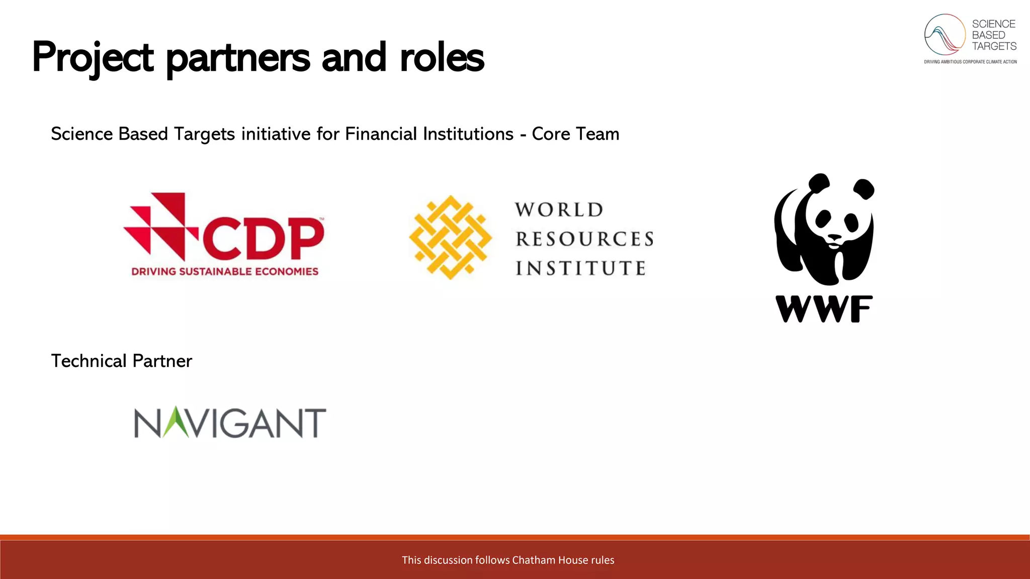 Science Based Target Setting for Financial Institutions | PDF