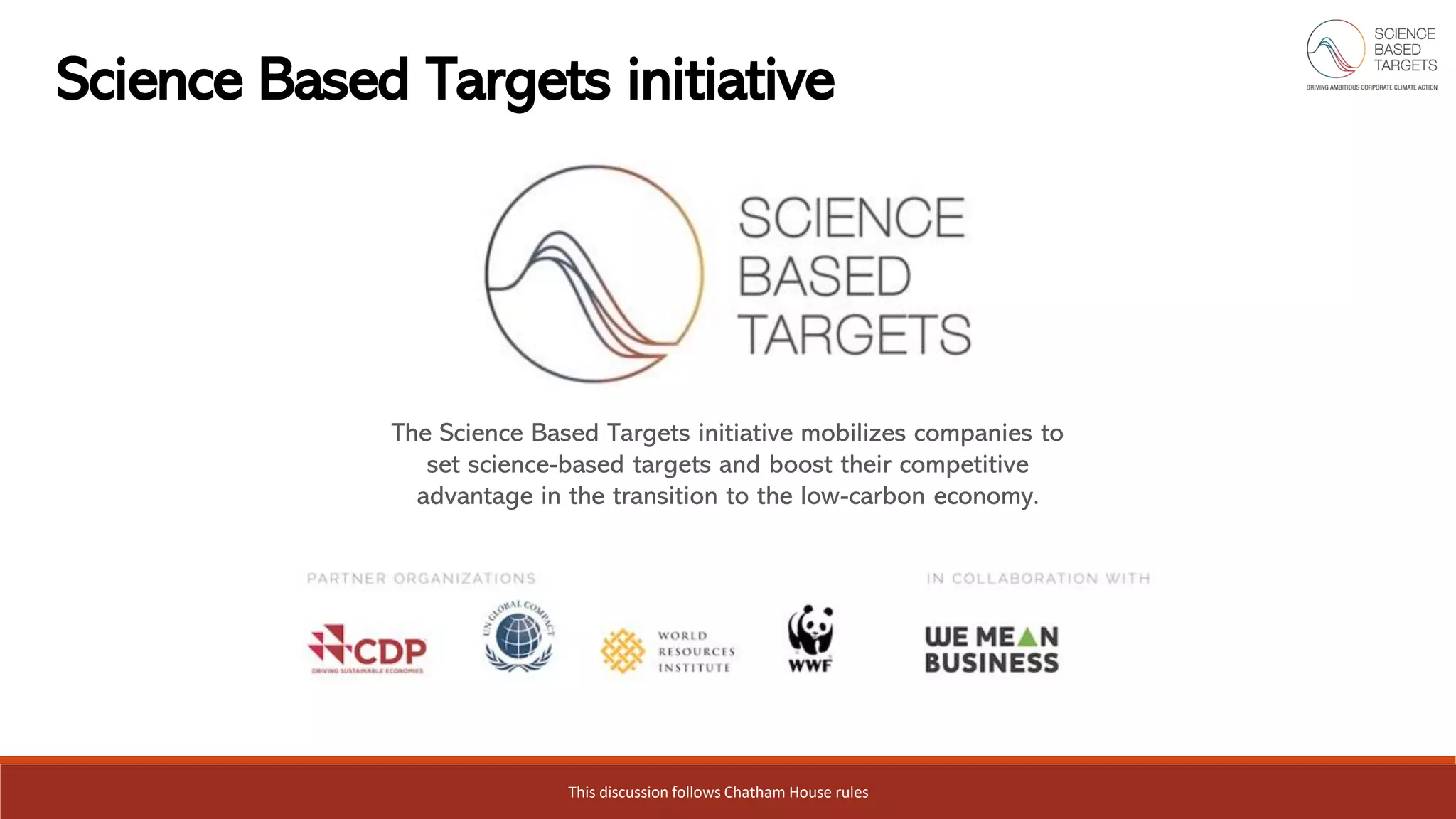 Science Based Target Setting for Financial Institutions | PDF