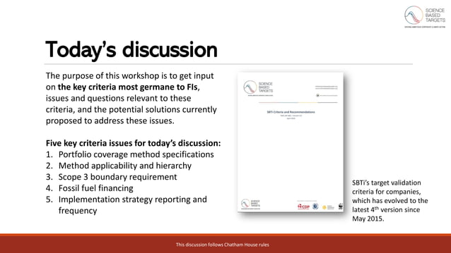 Science Based Target Setting for Financial Institutions | PDF | Business Accounting & Finance ...