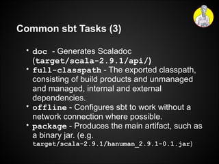 Sbt, idea and eclipse | PPT | Web Development | Internet