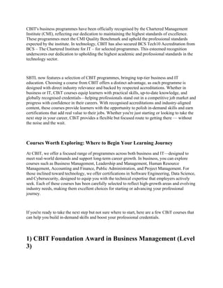 Top Online Certification Courses and Course Providers in 2025 | DOCX