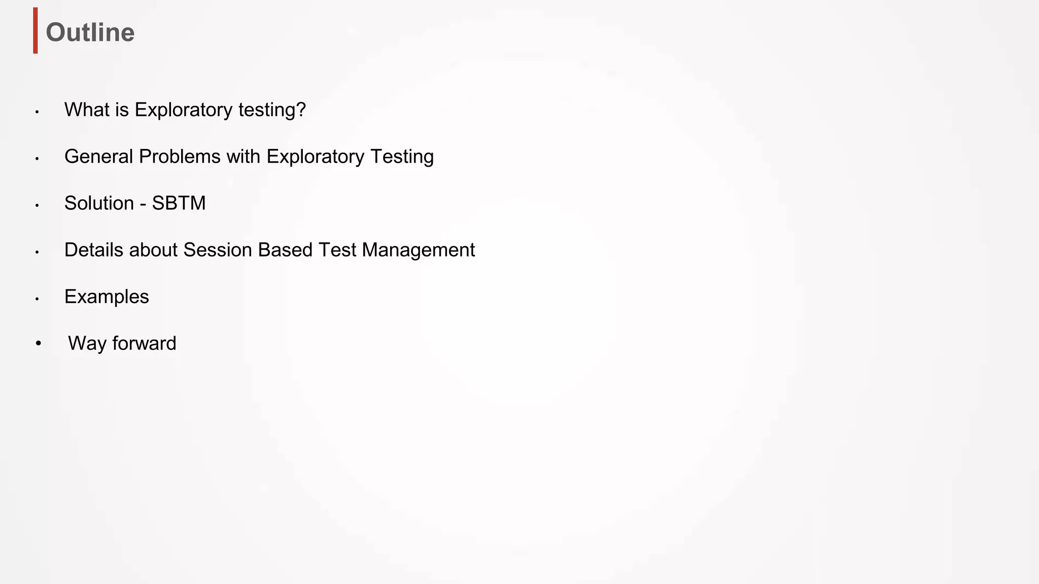 Session Based test management | PPT