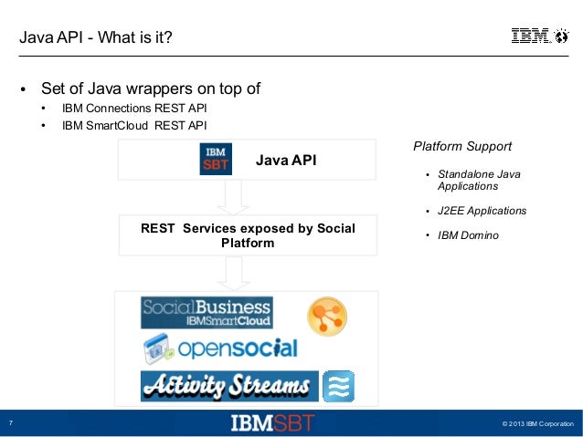 How to use the IBM Social Business Toolkit in Java Applications - SBT ...
