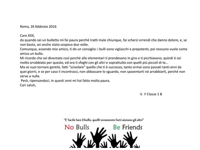 Sbulloniamo il bullo | PPT