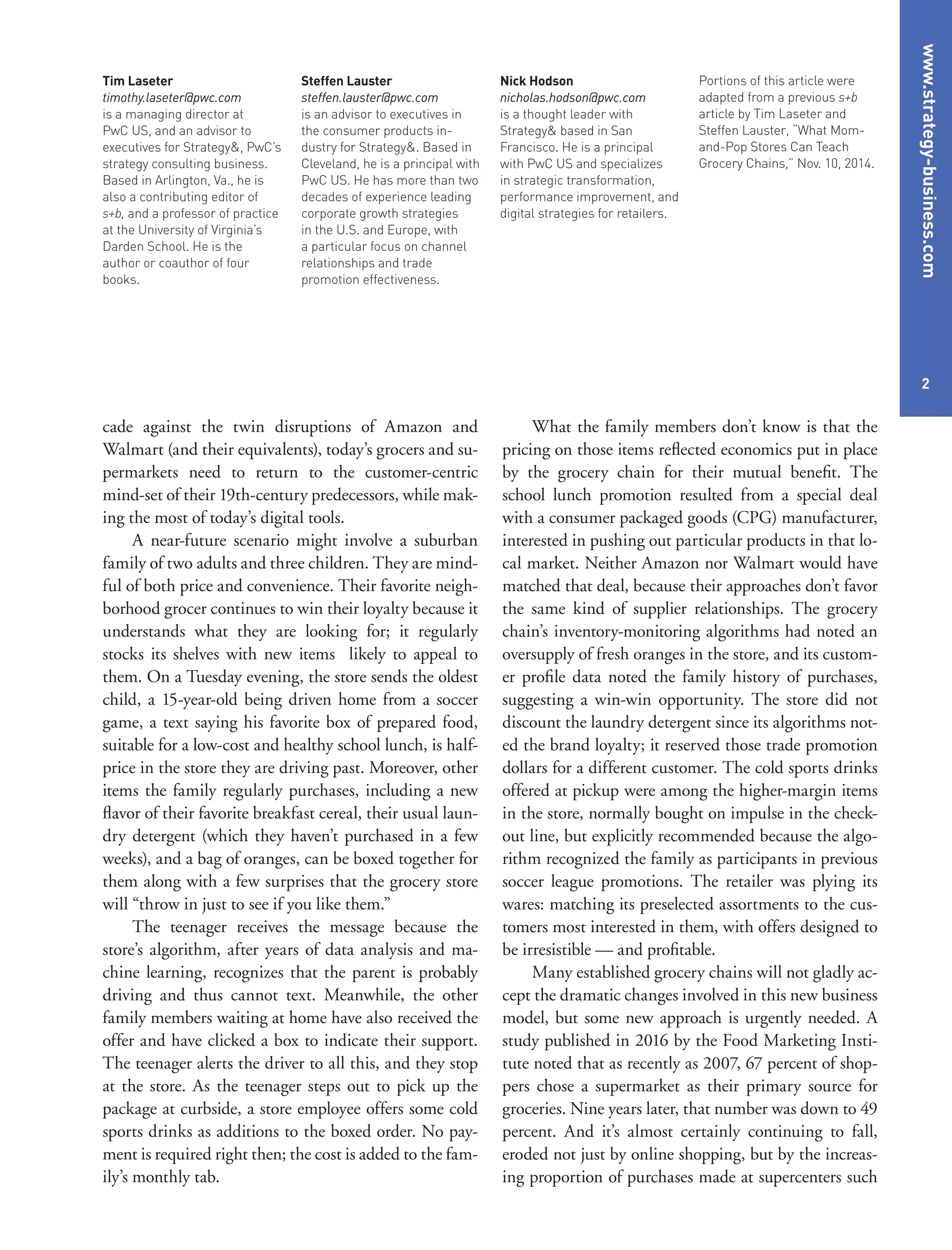 A Strategist’s Guide to the Digital Grocery | PDF