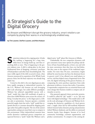 A Strategist’s Guide to the Digital Grocery | PDF