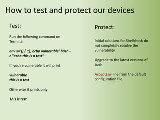 Shell Shock (Bash Bug) | PPT