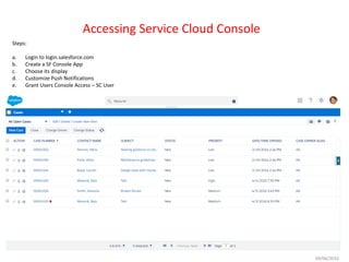 Salesforce Service Cloud - An overview | PPTX