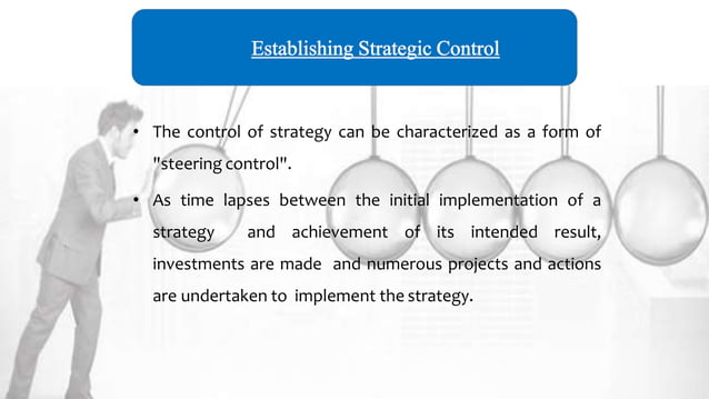 Strategic control & its types | PPTX