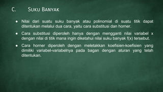 Polinomial SMA Global Prestasi | PPTX