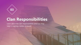 Squads & Clans R&D Structure | PPT