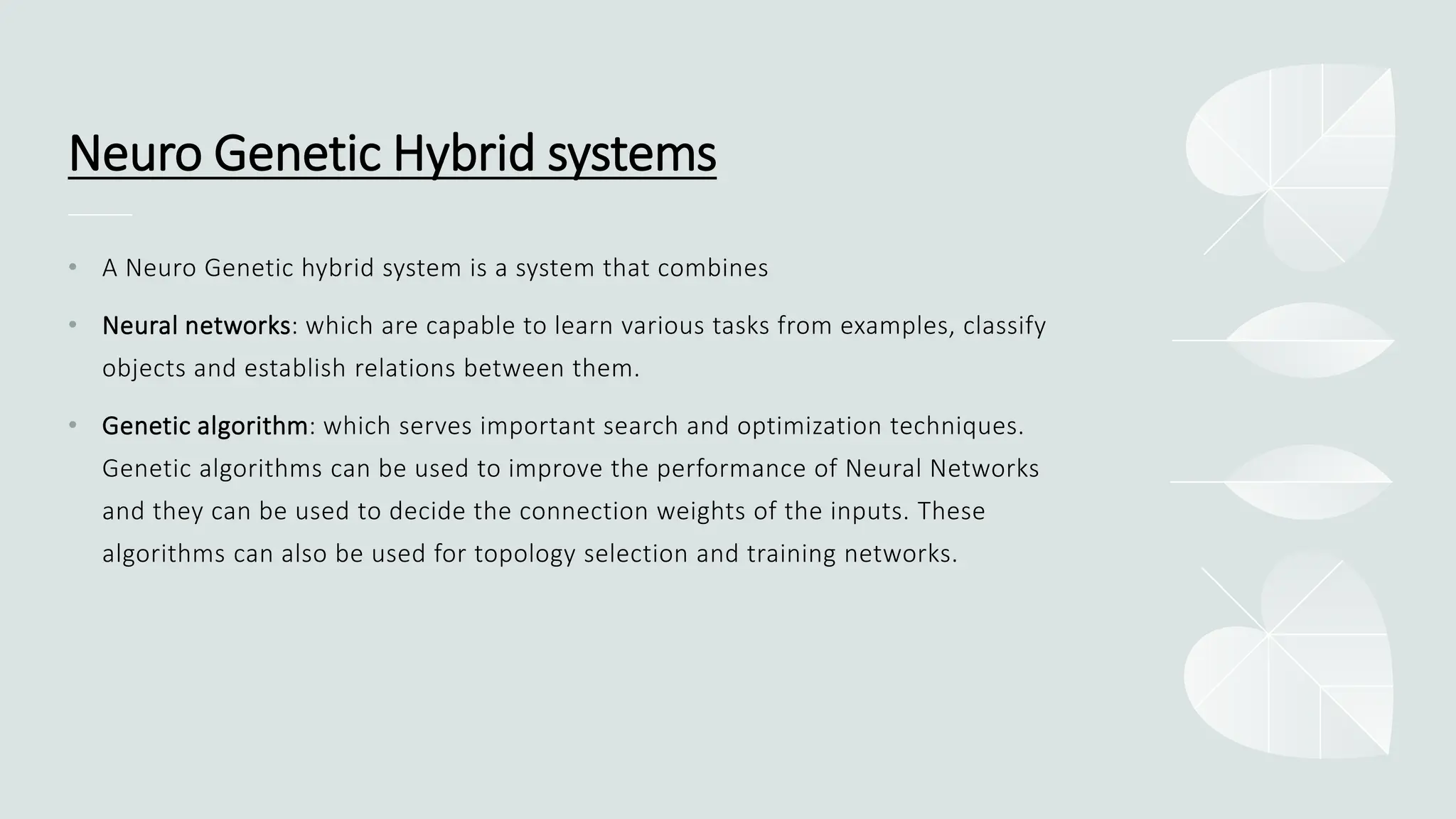SC-soft computig ngeugro gegnetgic gghybrid systemgs | PPTX
