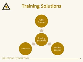 Solutions Consulting Brief Corporate Presentation | PDF