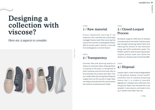 Sustainable Material Guide - Viscose | PDF