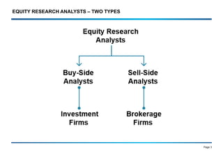 Equity Research Course powerpoint presentation | PPT