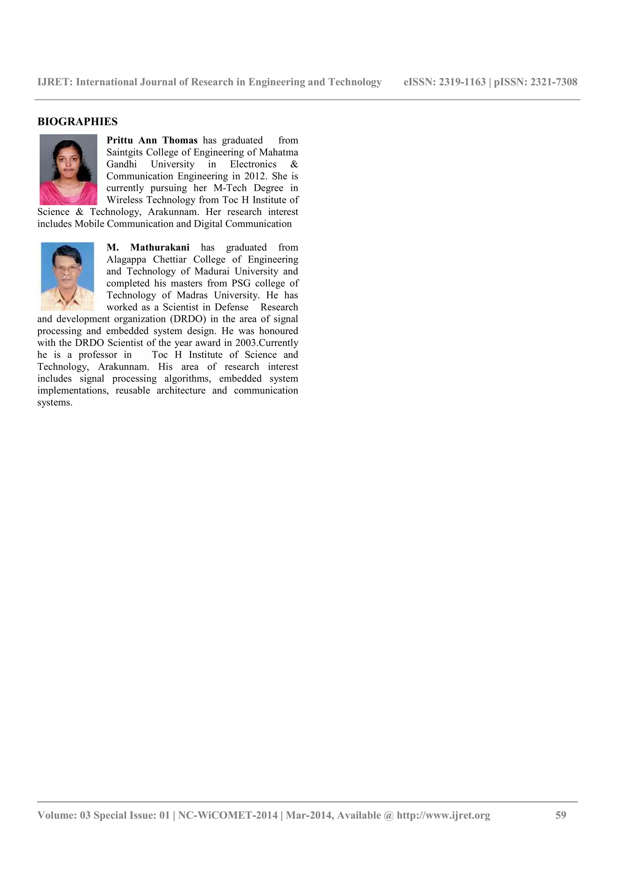 Sc Fdma An Efficient Technique For Papr Reduction In Pdf Computer