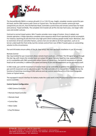Secced mini jib eng4 | PDF