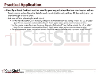 Control Charts: I-MR Chart | PPTX