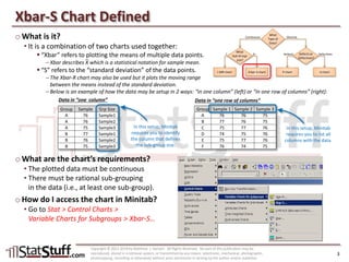 Control Charts: Xbar-S Chart | PPTX