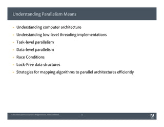 Parallelism, the Cloud, and the Tools of the Future for the next ...