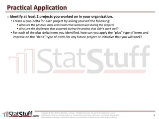 Getting Feedback with a Plus/Delta Tool | PPT