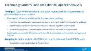 OPENMP ANALYSIS IN VTUNE AMPLIFIER XE | PPT