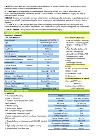 Sc185 cummins data sheet | PDF | Radio Control | Hobbies & Interests