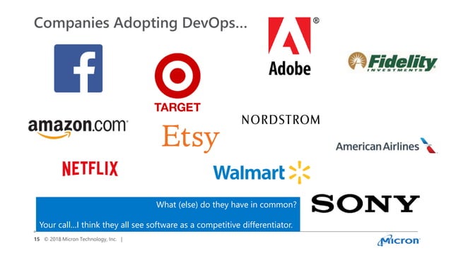 SC18 DevOps Short Introduction | PPT