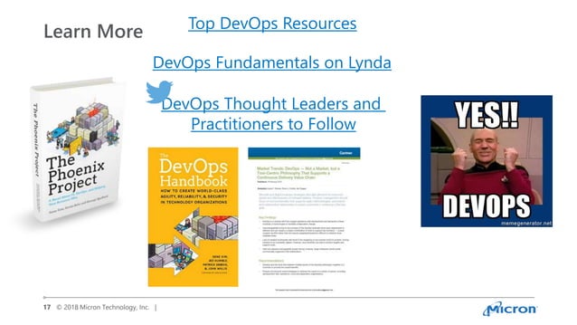 SC18 DevOps Short Introduction | PPT