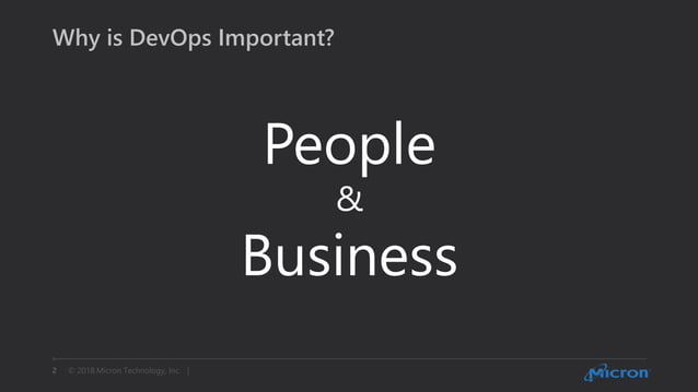 SC18 DevOps Short Introduction | PPT