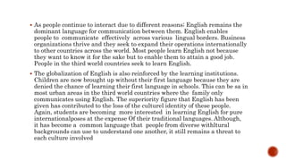 Sem 4 Paper15_Globalization and language | PPTX