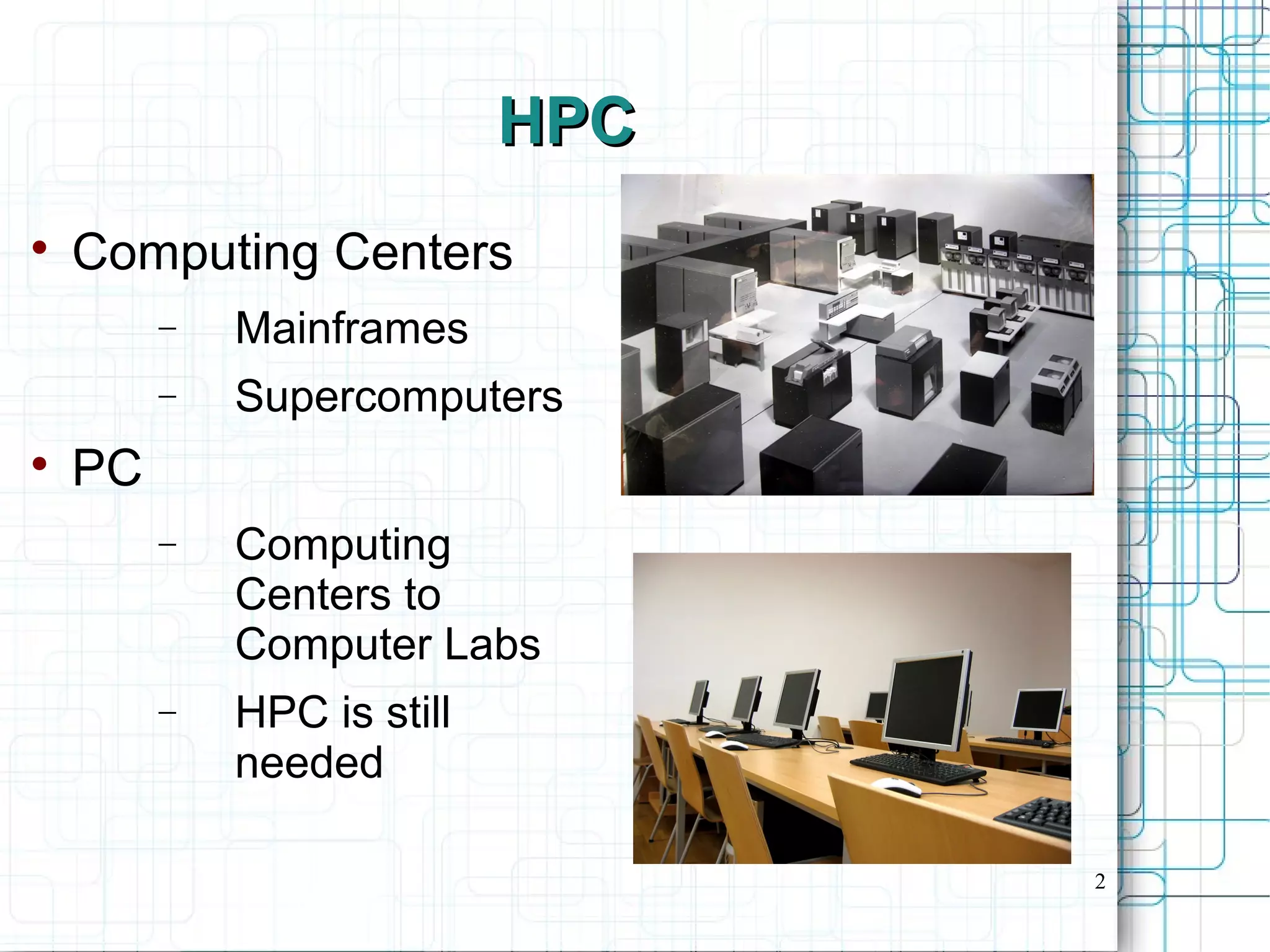 Standardized Construction of HPC Clusters for Academic Usage | PPT
