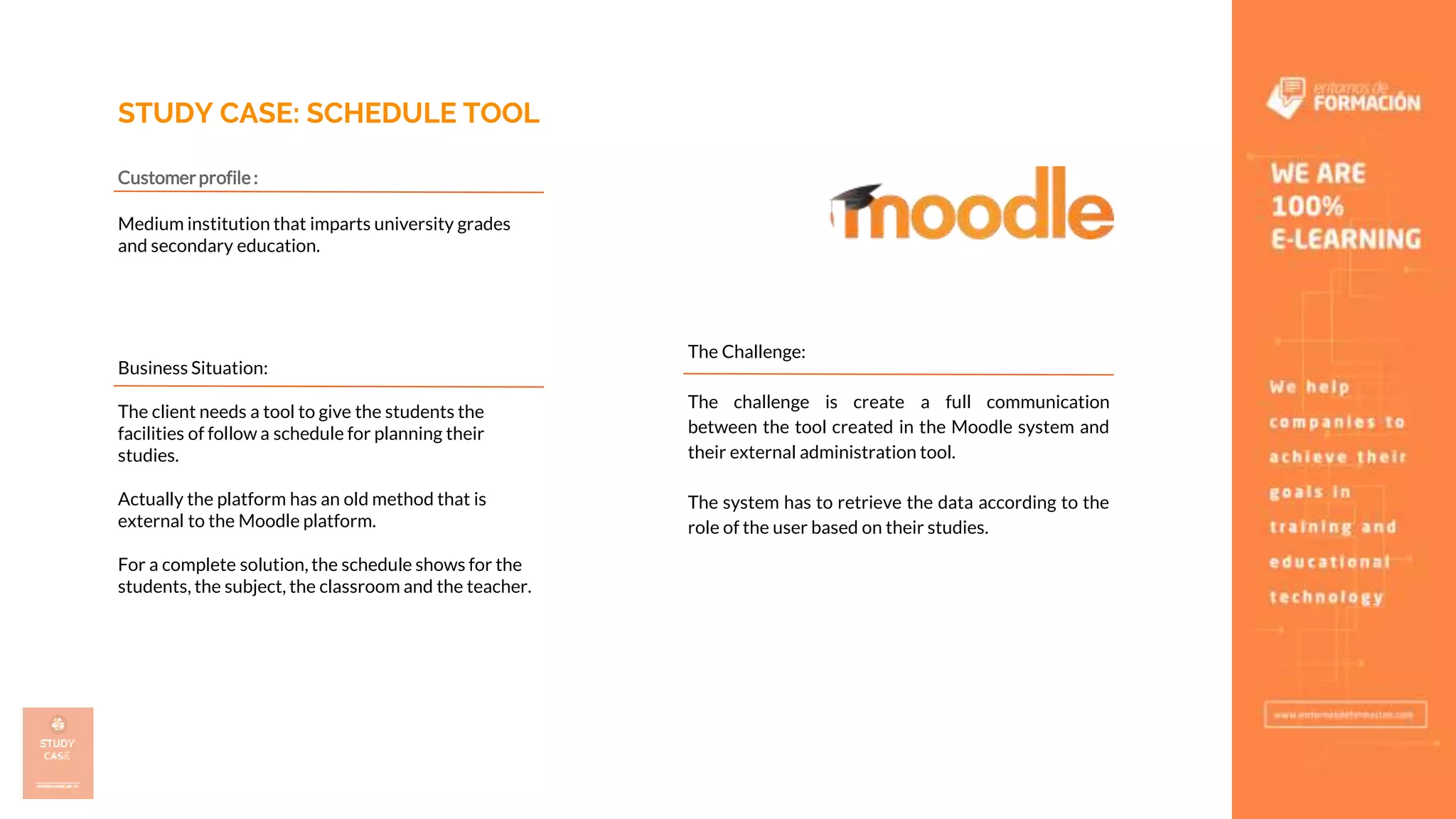 MOODLE SCHEDULE TOOL | PPTX