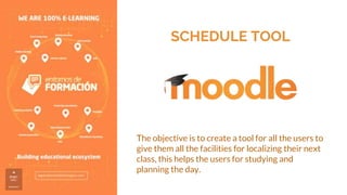 MOODLE SCHEDULE TOOL | PPTX