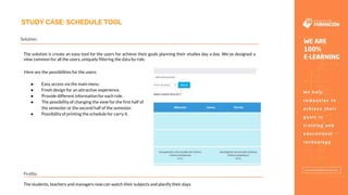MOODLE SCHEDULE TOOL | PPTX