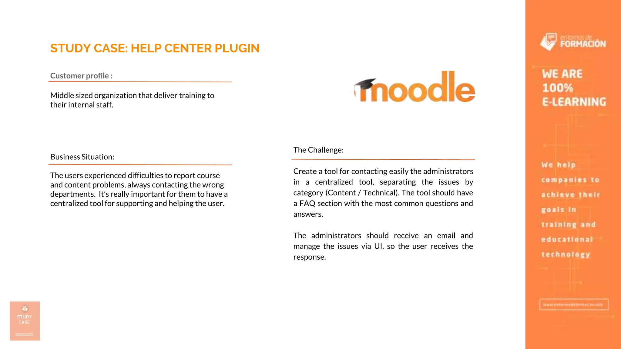 MOODLE SUPPORT PLUGIN | PPT