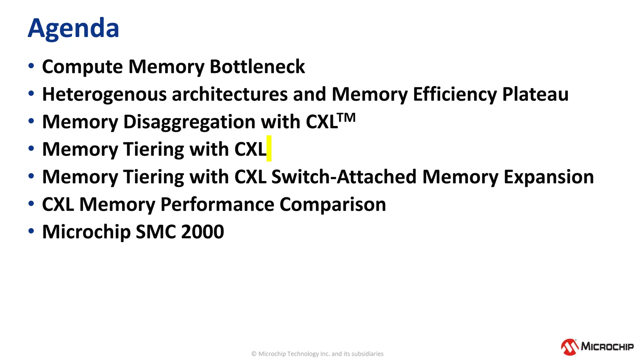 Microchip Cxl Use Cases And Enabling Ecosystem Ppt