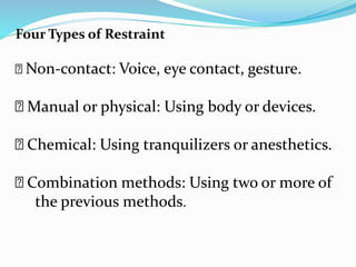 Animal Handling and Restraint | PPTX