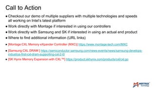 Montage: MXC Memory Controller for Expansion & Pooling | PPTX
