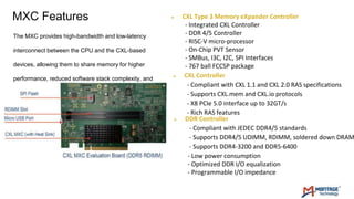 Montage: MXC Memory Controller for Expansion & Pooling | PPTX