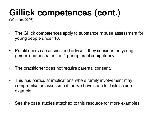 Working with young people using substances