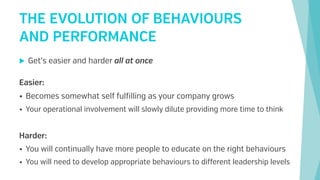 Develop a World Class Culture - Driving behaviours and performance | PPT