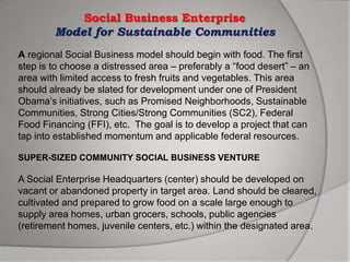SC2 Social Business Economic Development Model | PPSX