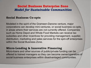 SC2 Social Business Economic Development Model | PPSX