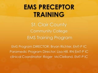Sc4 preceptor training ppt | PPTX